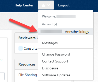 Toggle between Accounts – Help Center